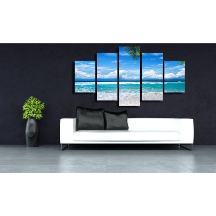 Tableau plage paradisiaque • Tabloide