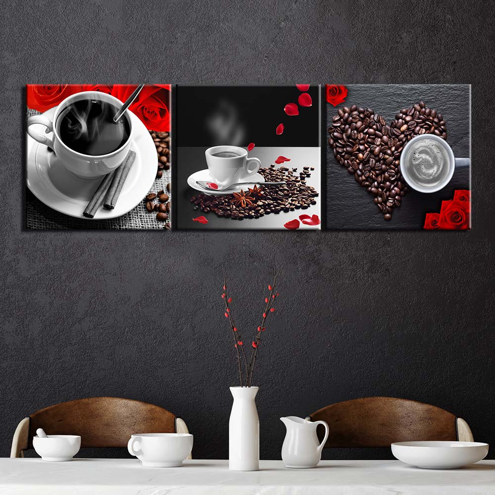 Tableau un amour de café • Tabloide