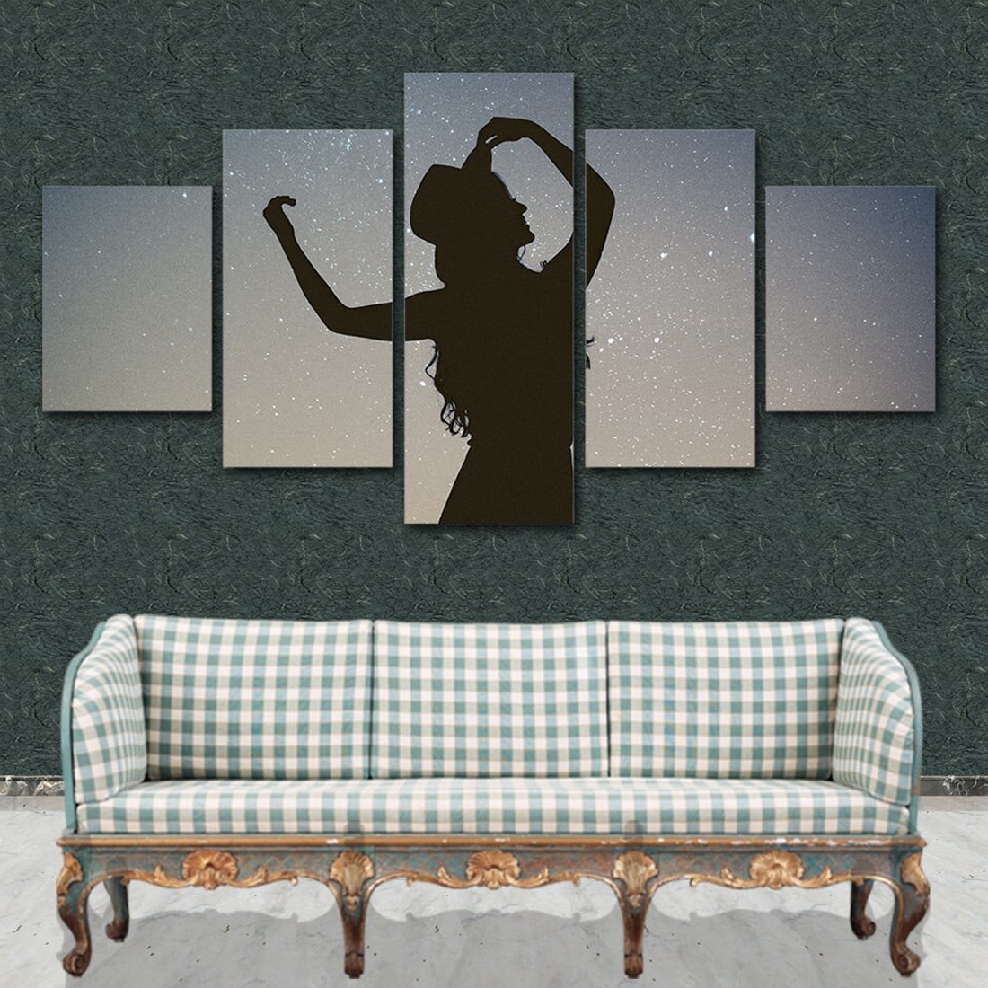 Tableau danse sous les étoile • Tabloide