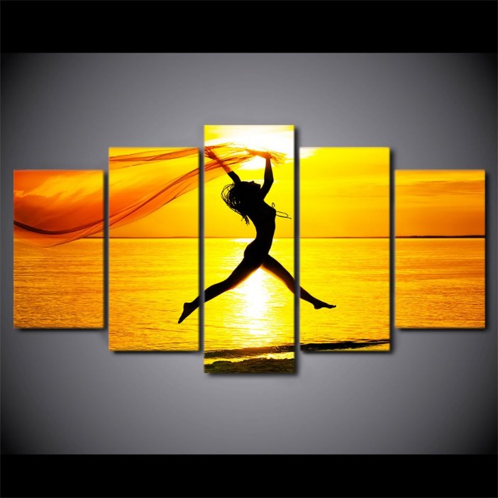 Tableau danse sur la plage • Tabloide