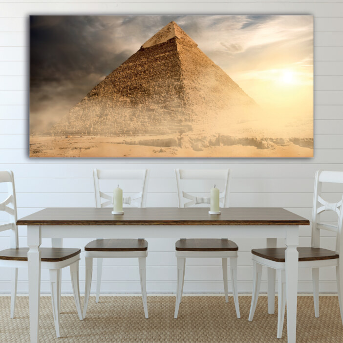 Tableau Mystérieuse pyramide • Tabloide