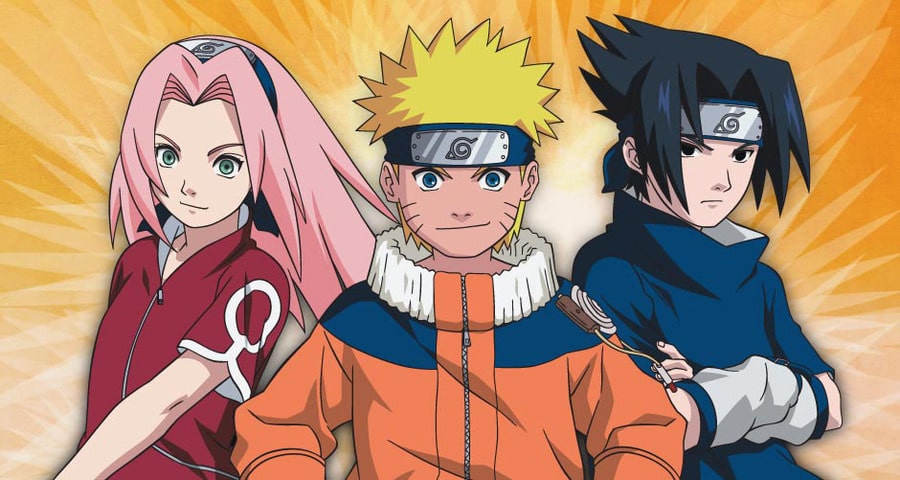 Tableau Naruto Sakura Sasuke • Tabloide
