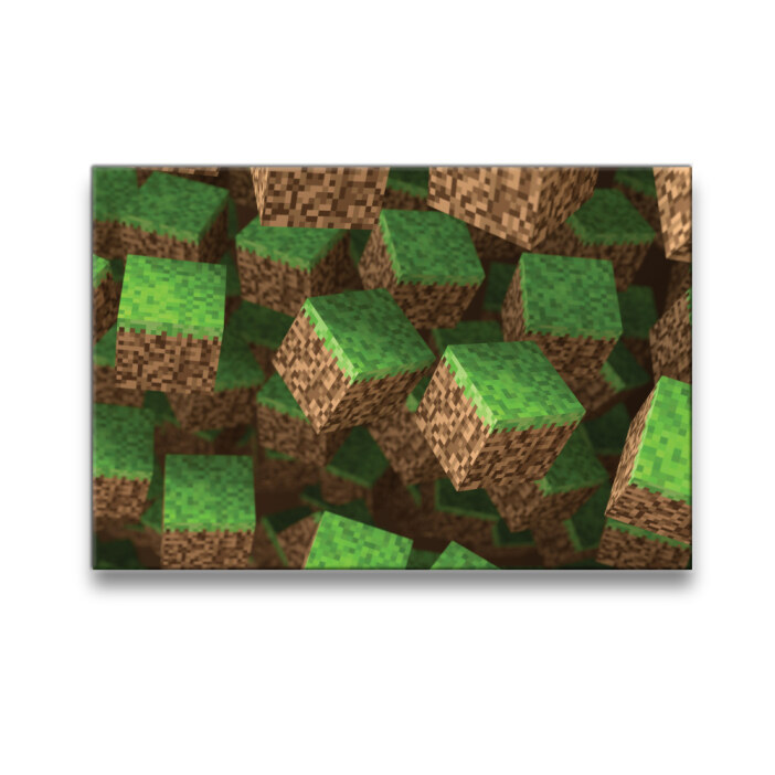 Tableau minecraft blocs de jardin • Tabloide