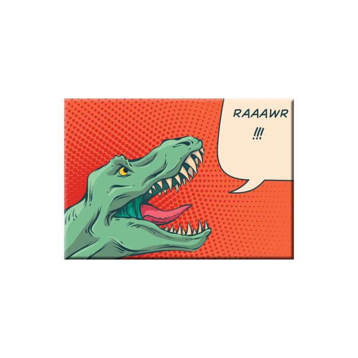Tableau T-Rex bande dessinée • Tabloide
