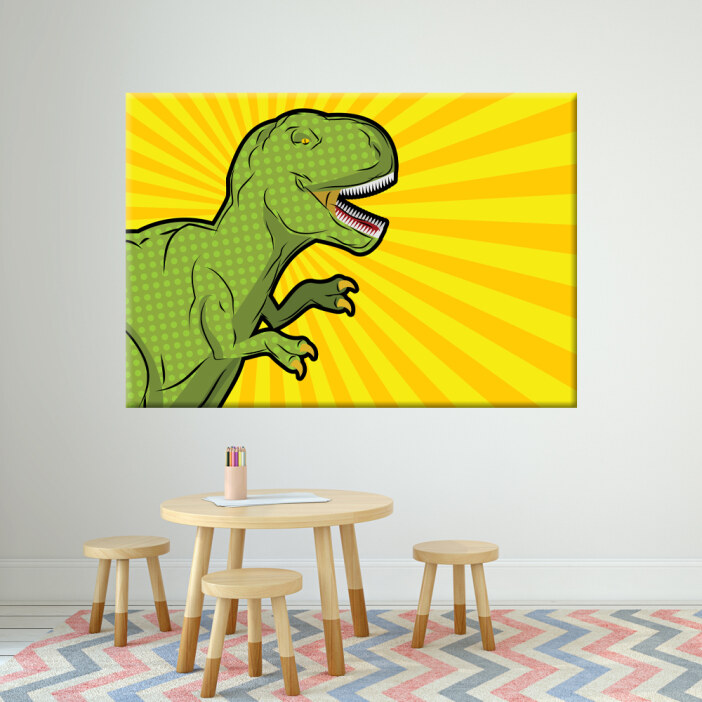 Tableau T-Rex pop art • Tabloide