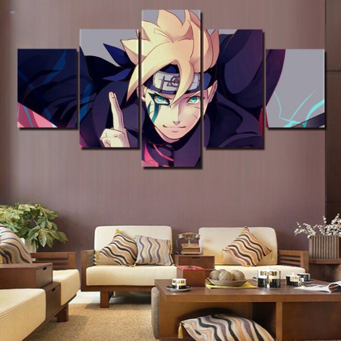 Tableau Naruto motivé et optimiste • Tabloide