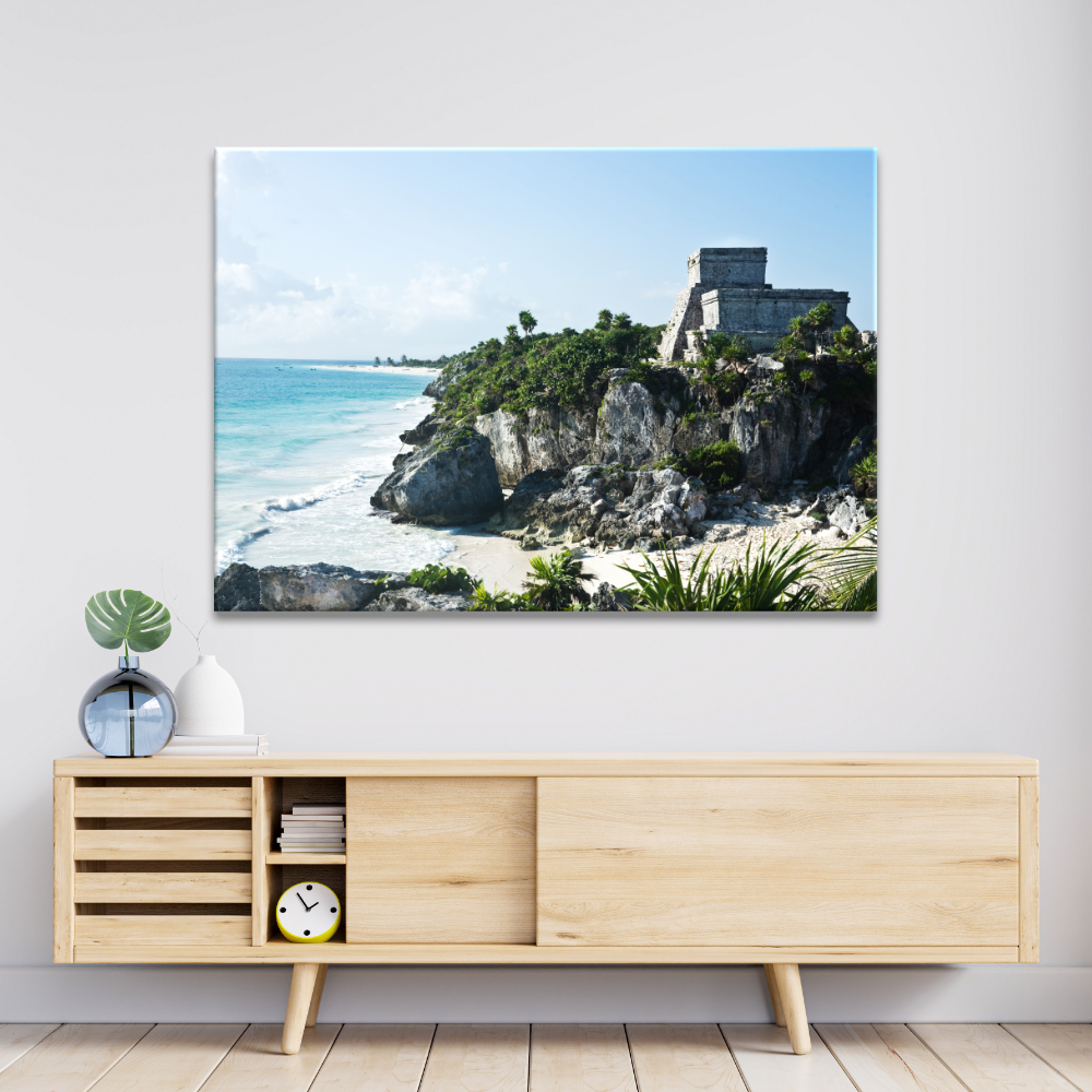 Tableau Mexique site Maya de Tulum • Tabloide